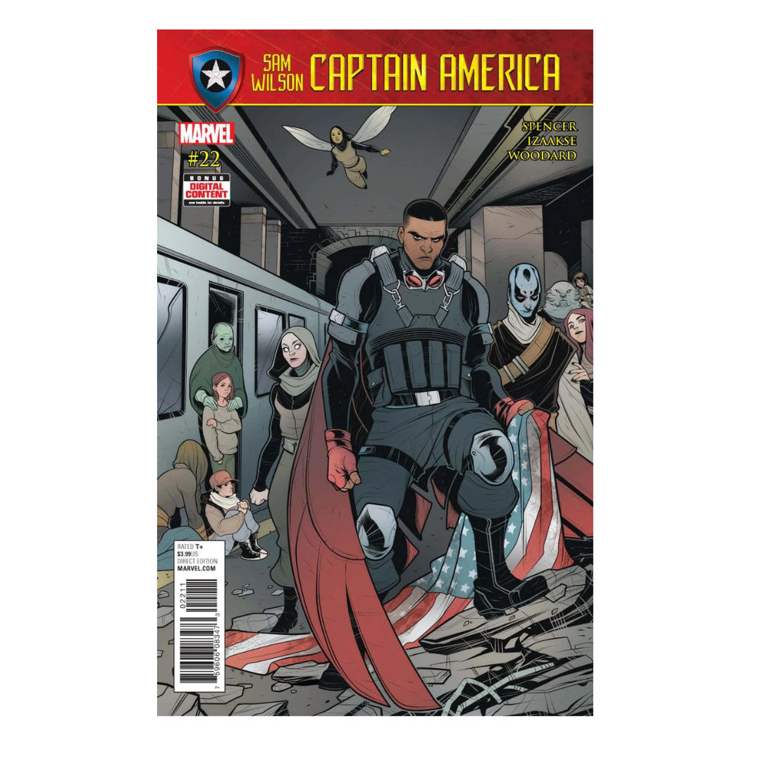 COMIC : CAPTAIN AMERICA SAM WILSON - #22 – Wondercomics